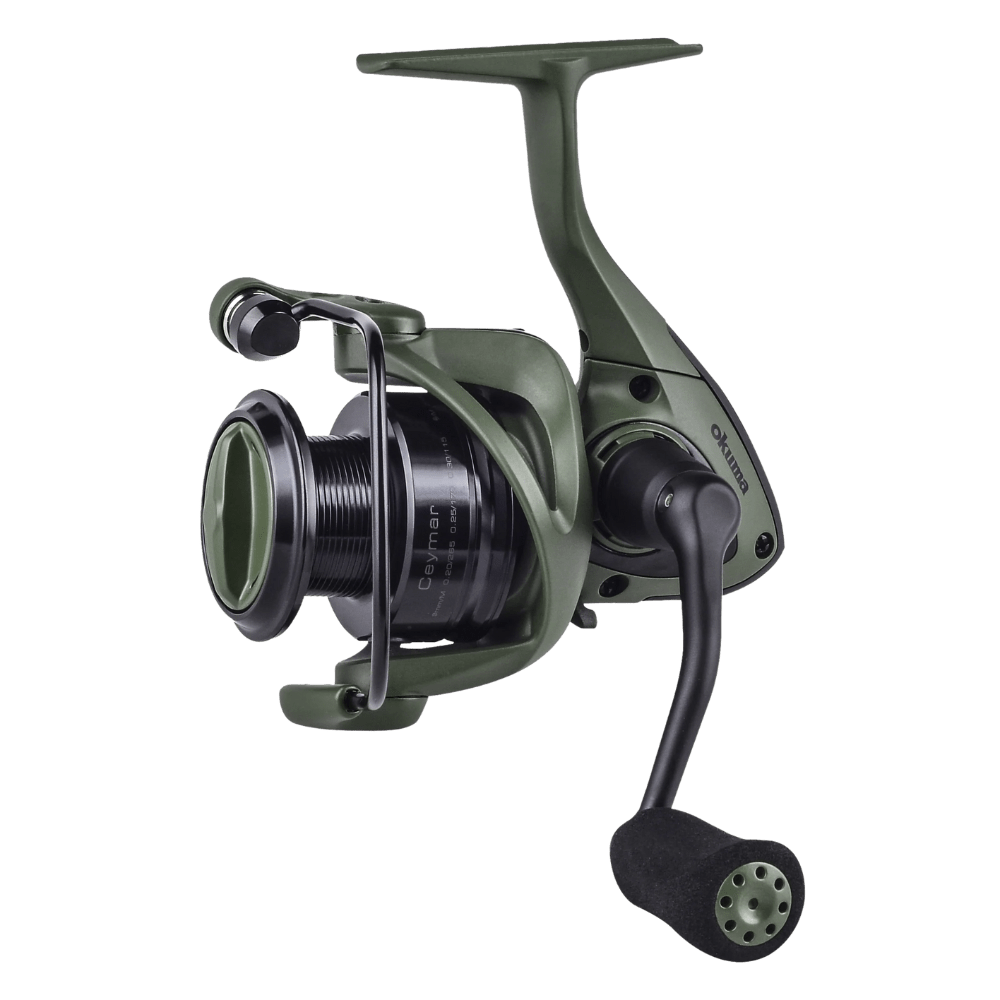 Okuma Ceymar ODT Tactical Baitfeeder Spinning Reel | Fishing World