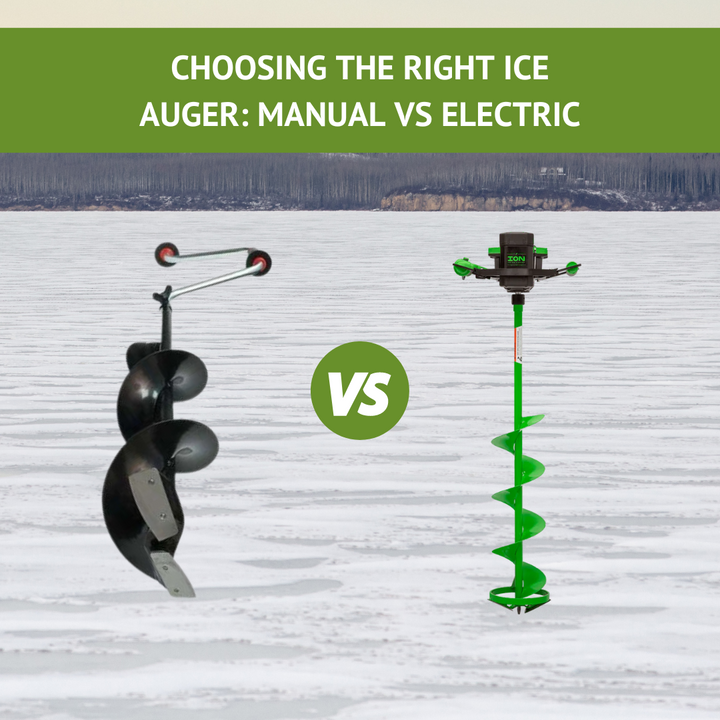 Choosing the Right Ice Auger: Manual vs Electric – Fishing World