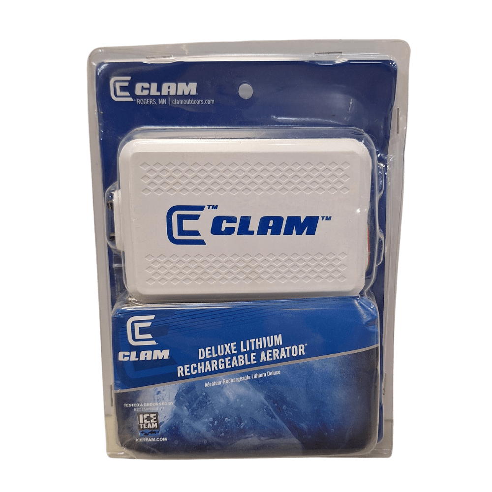 Clam Deluxe Lithium Rechargeable Aerator – Fishing World