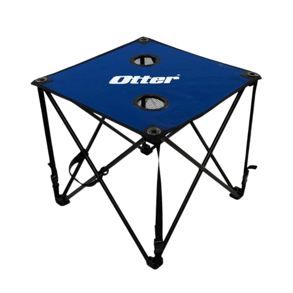 Otter Compact Table w/cupholders | Fishing World Canada