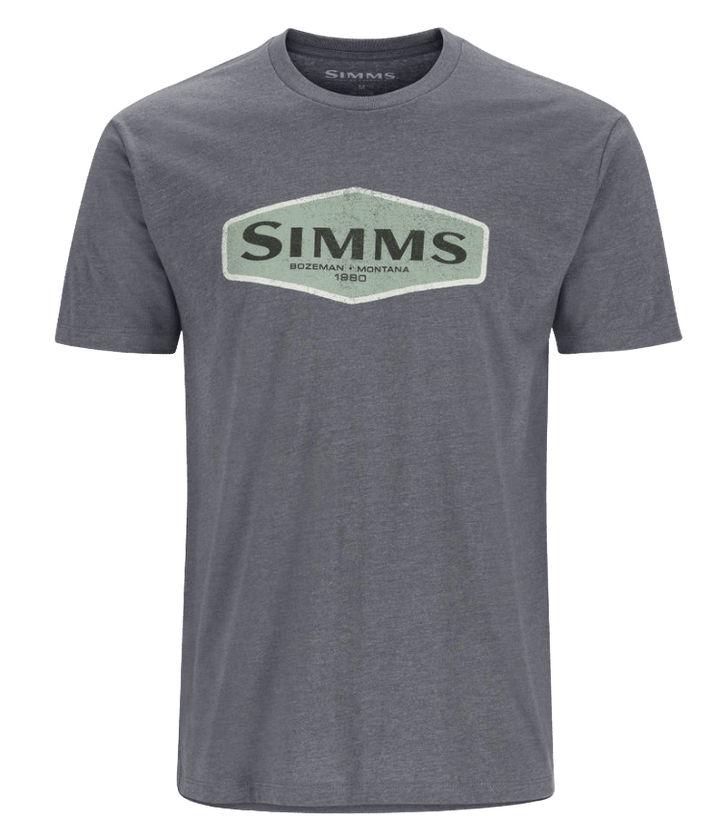 Simms Logo Frame T-Shirt – Fishing World